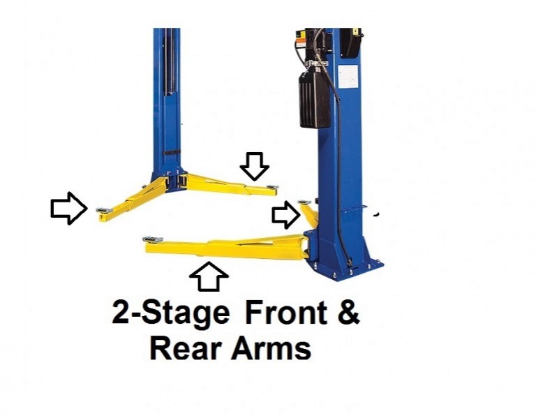 AE Technologies Inc - Forward F12 2Post lift